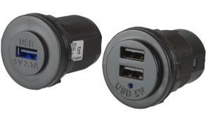 ALFATRONIX USB POWER CHARGER DUAL 12/24V - ASA